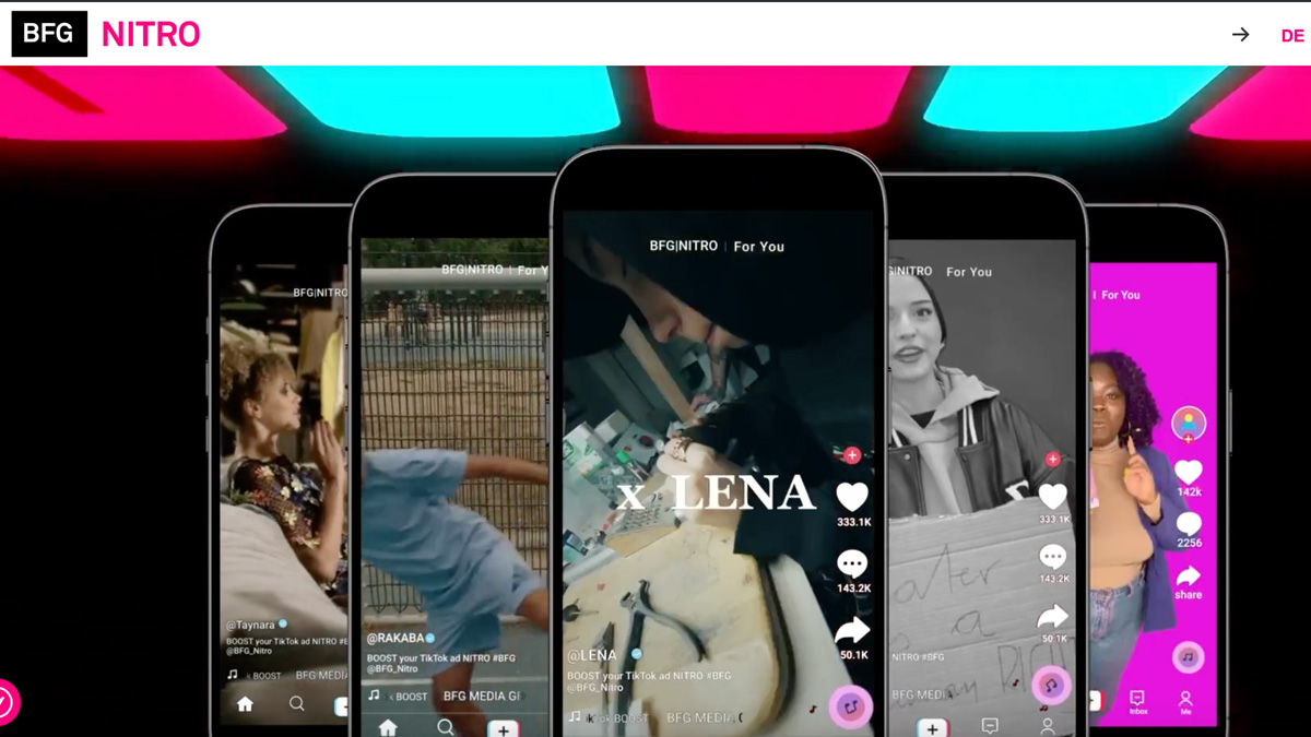 BFG Nitro® – Creative, Authentic - strong TikTok Campaigns